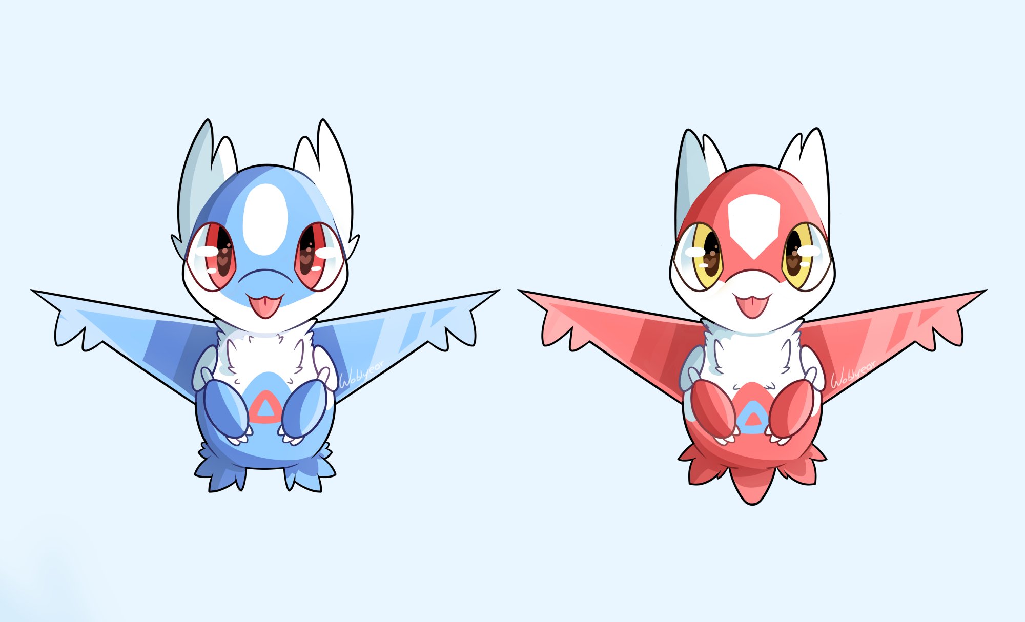 Chibi Latios Et Latias Cute Latias And Latios, HD Png Download Vhv