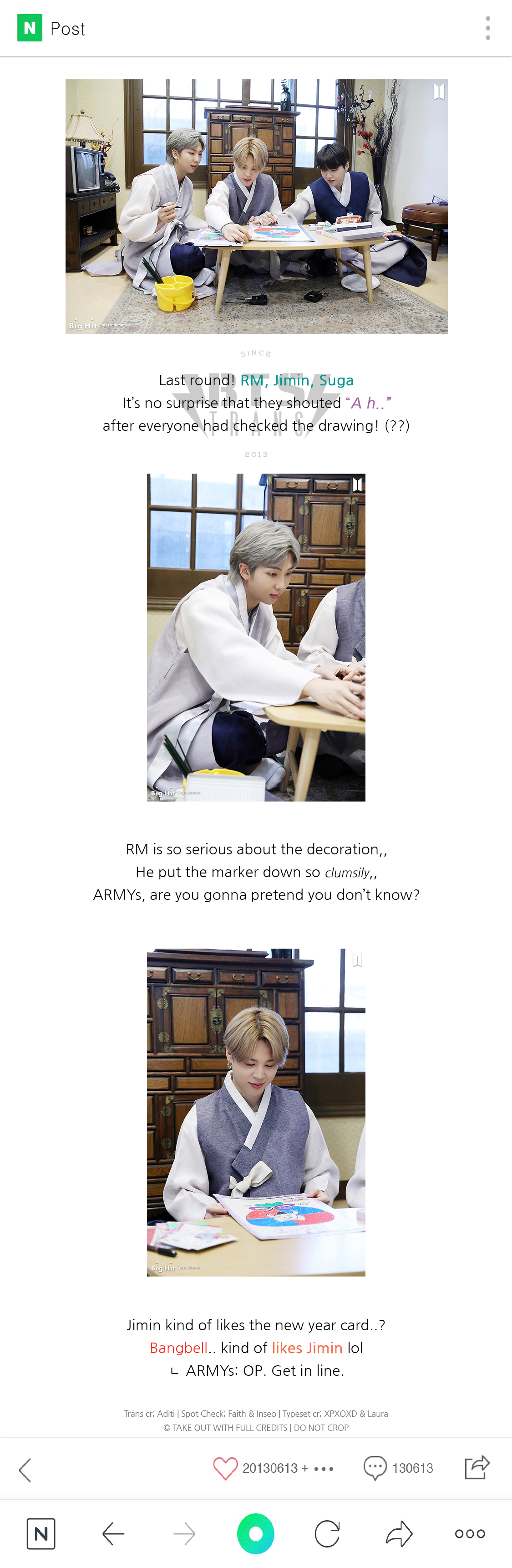 BTS Translations / Bangtansubs on Twitter: "🎊: 7-9 / 9 🔗https://t.co/PI00yoyzC5 Trans cr; Aditi ...