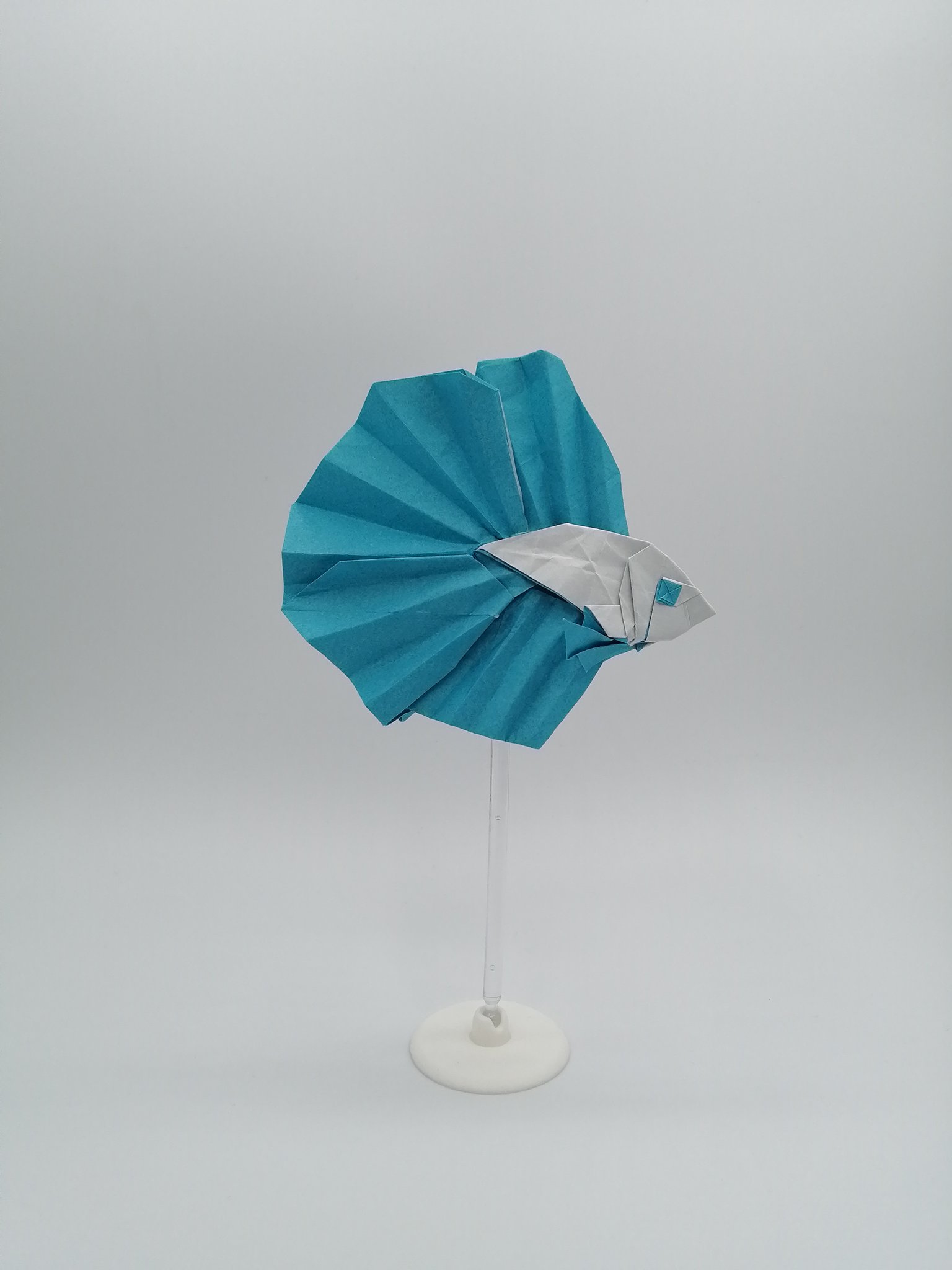Betta Fish Origami Toutorial