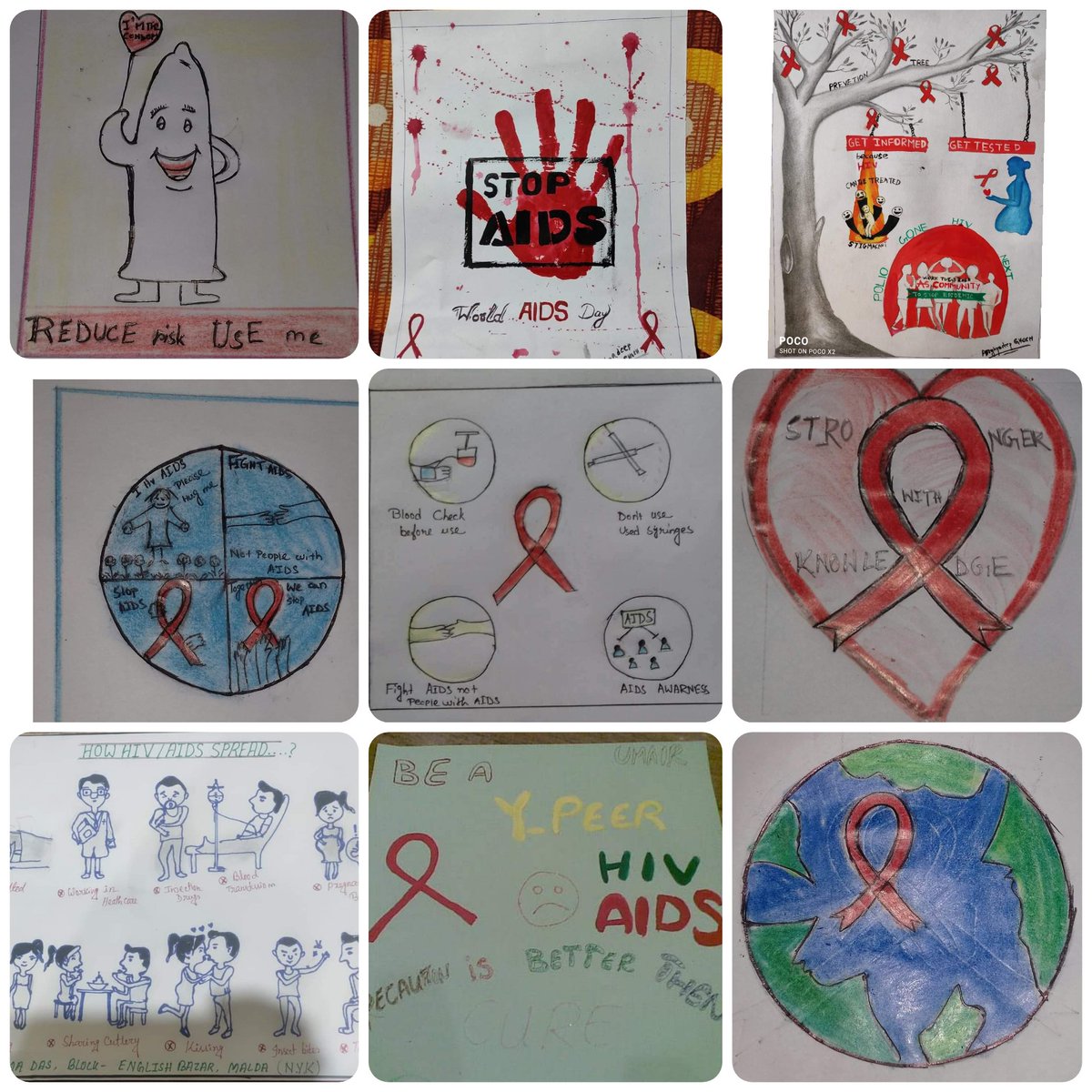 Aids Prevention Posters
