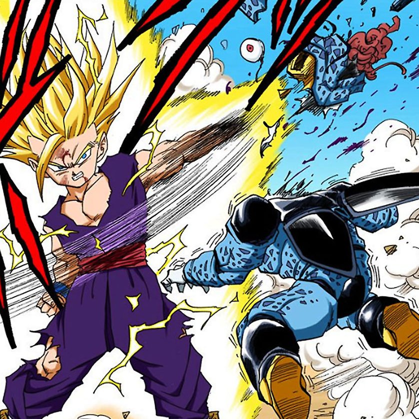 Ssj2 Gohan Vs Cell Jrs