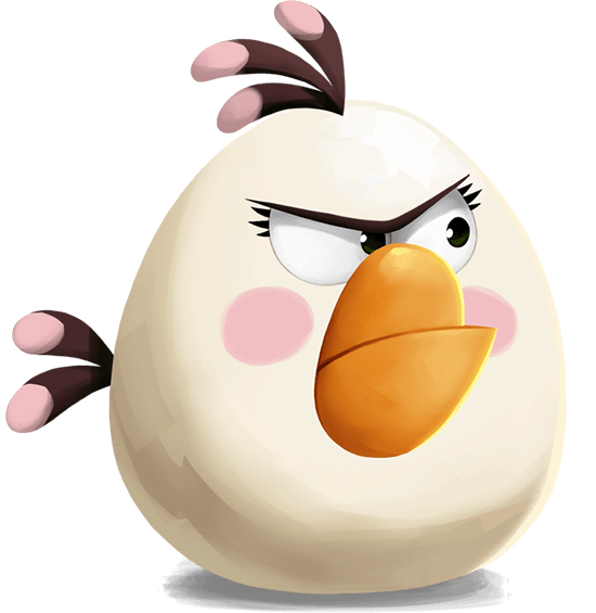 Angry Birds Characters White