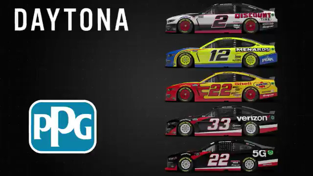 Team Penske Daytona paint schemes : r/NASCAR
