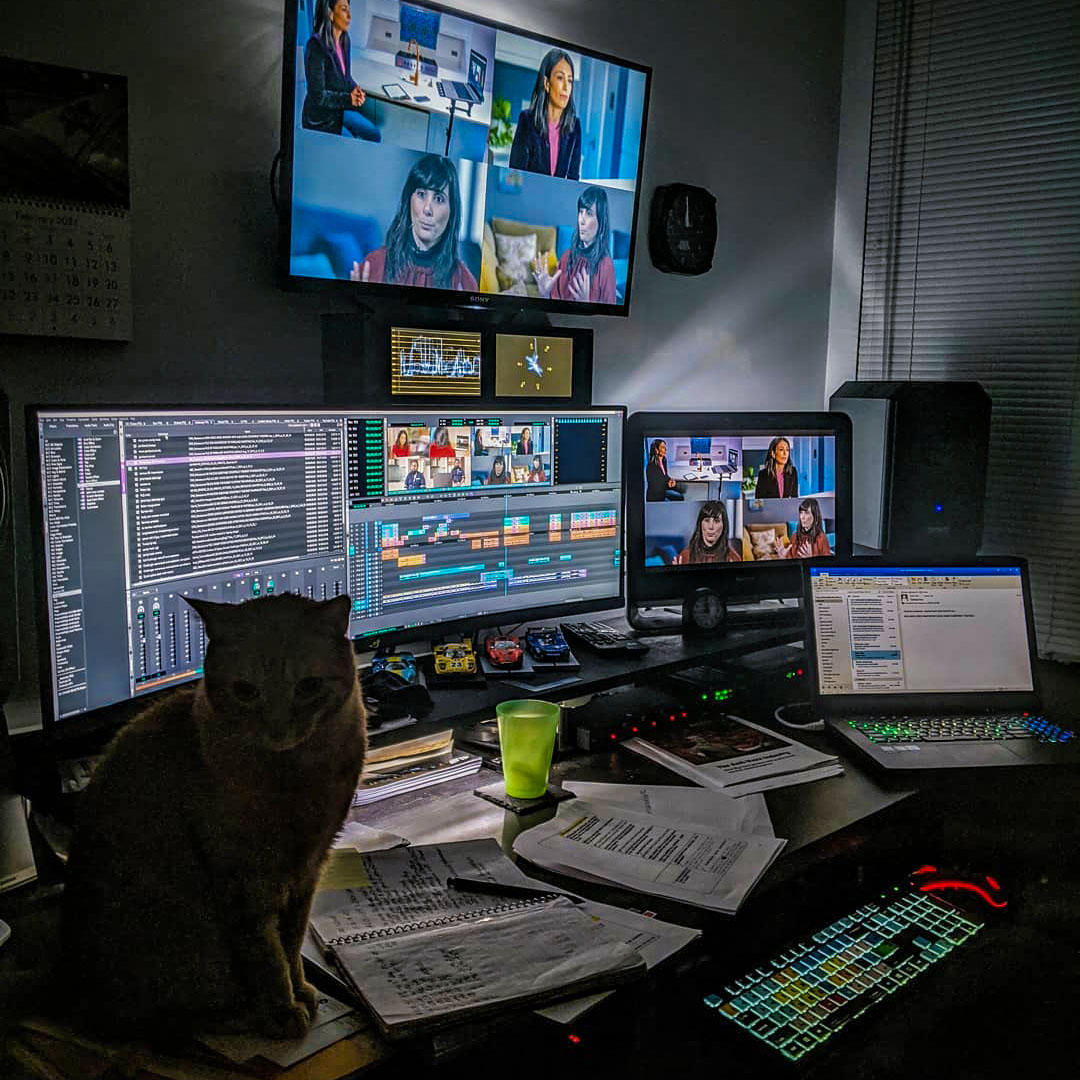 Avid Editing Room