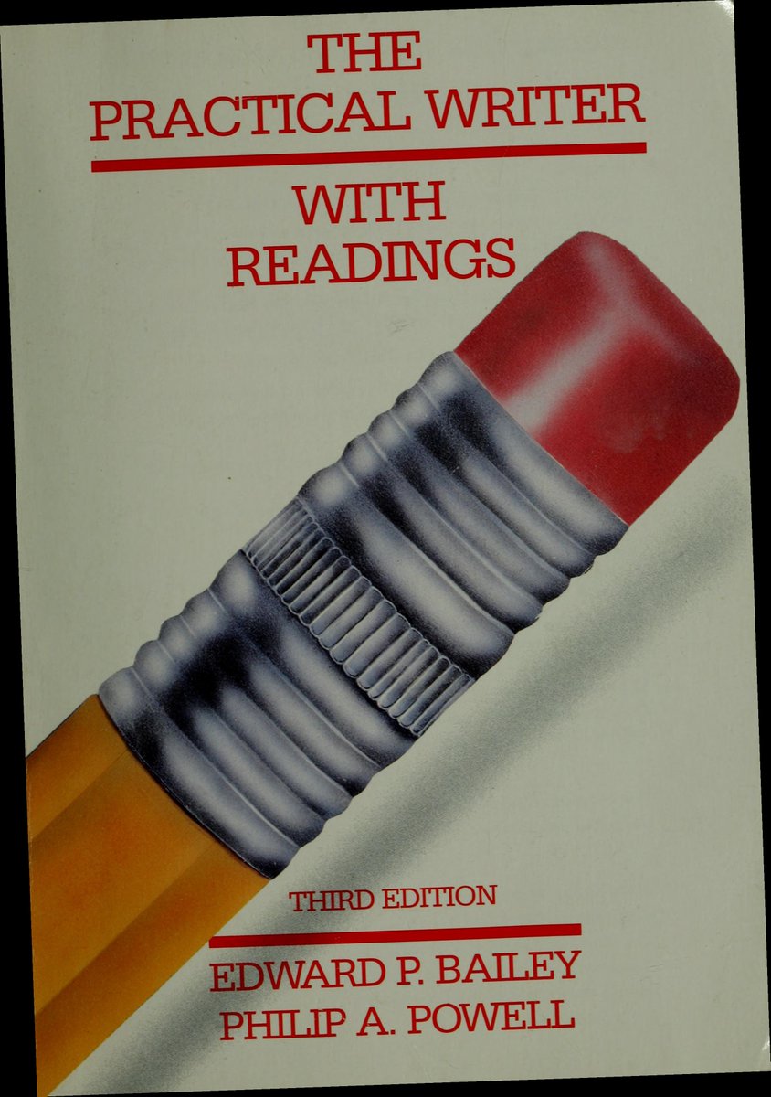 the practical writer with readings edward bailey pdf download / Twitter