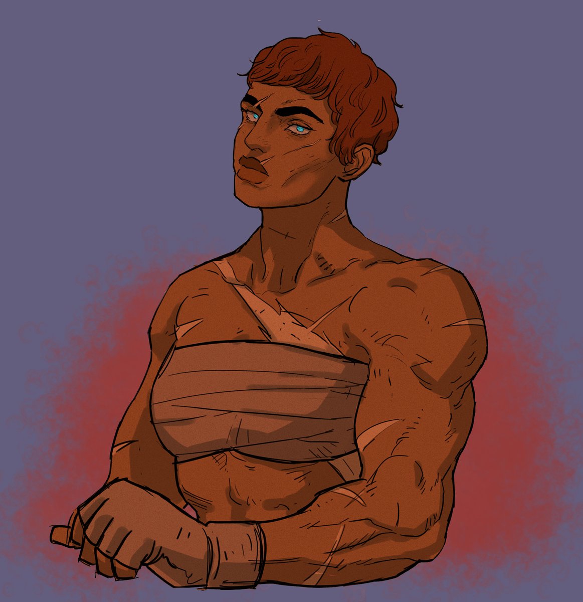 「tain shir good for you, baru 」|💀⚔маsнё👩‍🚀☠のイラスト