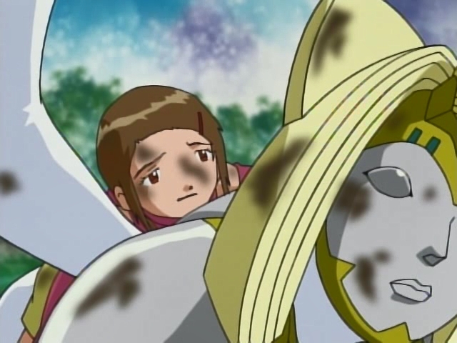 Nefertimon And Pegasusmon