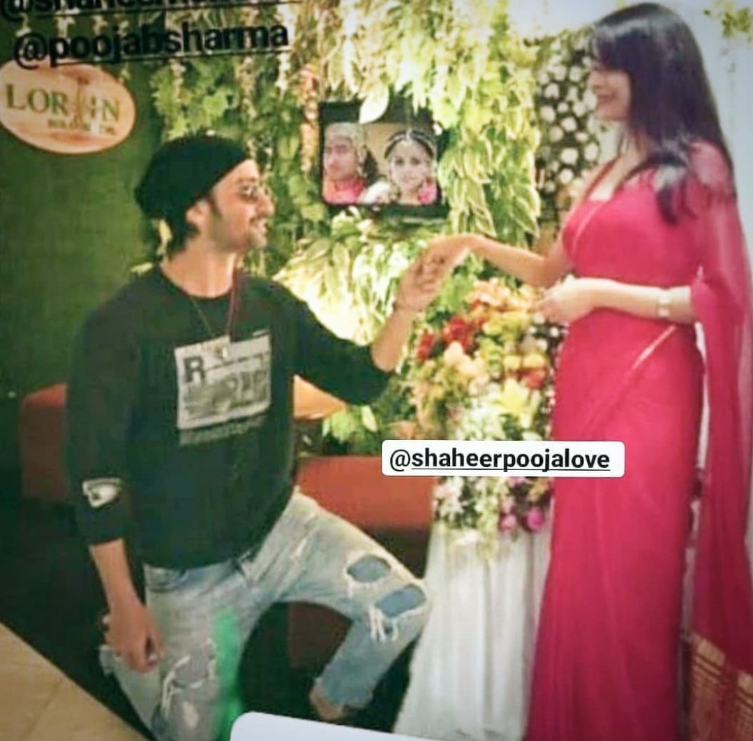 Shaheer Sheikh And Pooja Sharma
