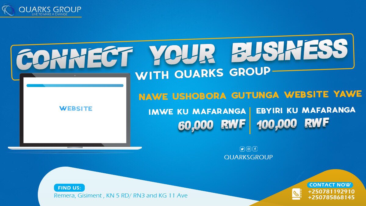 Quarks Group on Twitter: "Have your own website at a cheap price. For more info call ...
