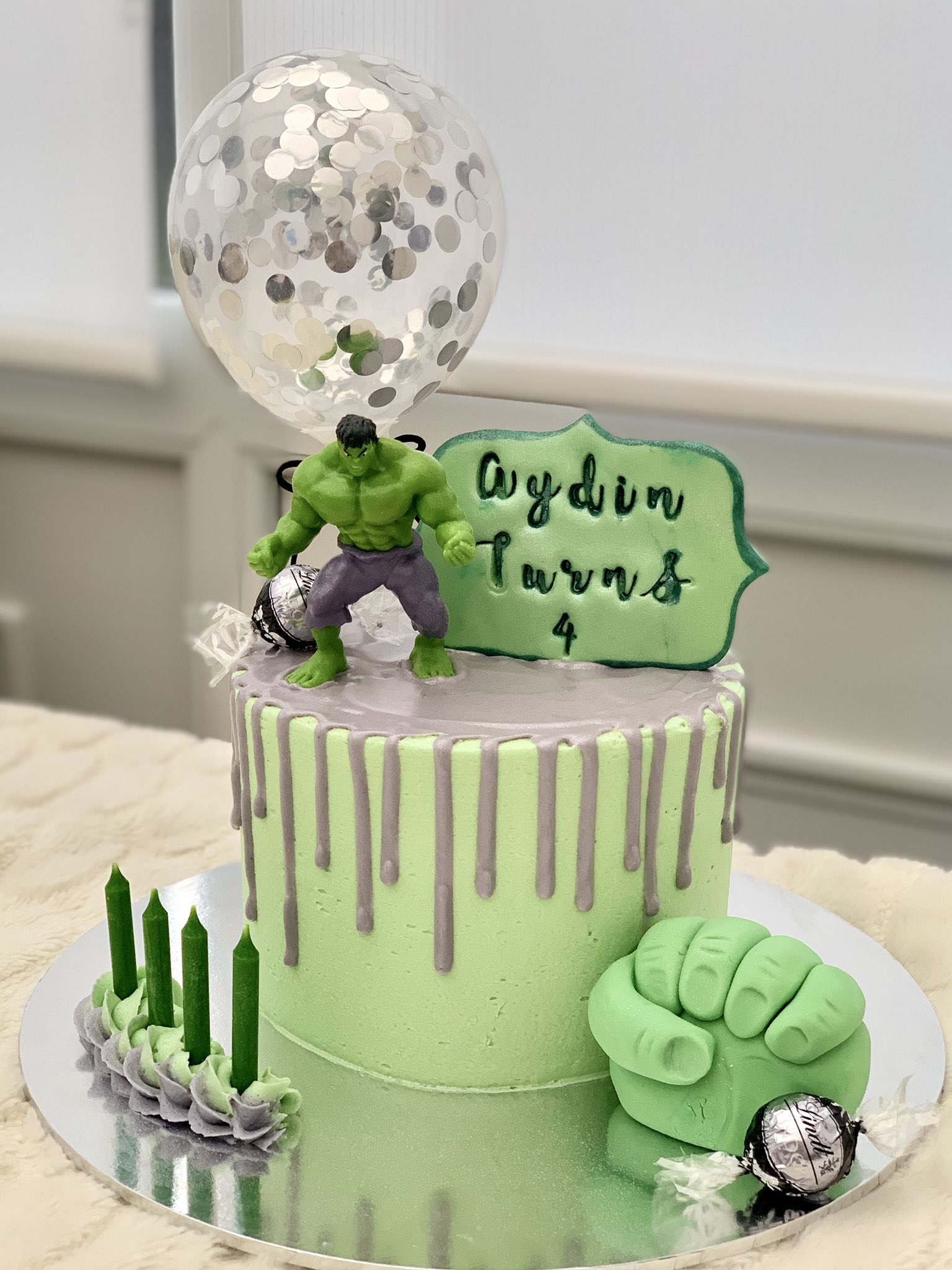 Incredible Hulk Birthday Cake Ideas