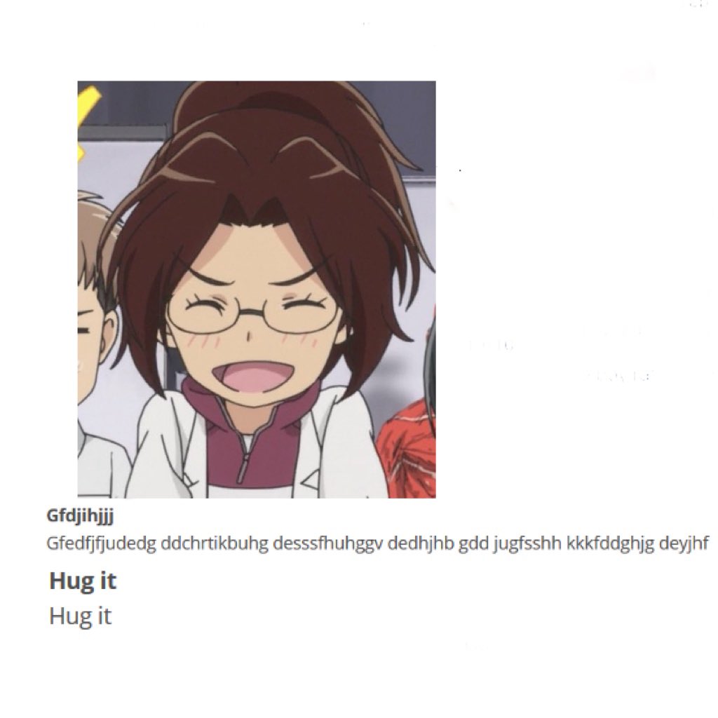 「reminder to use they/them more for hange !! 」daily non-binary hangeの漫画