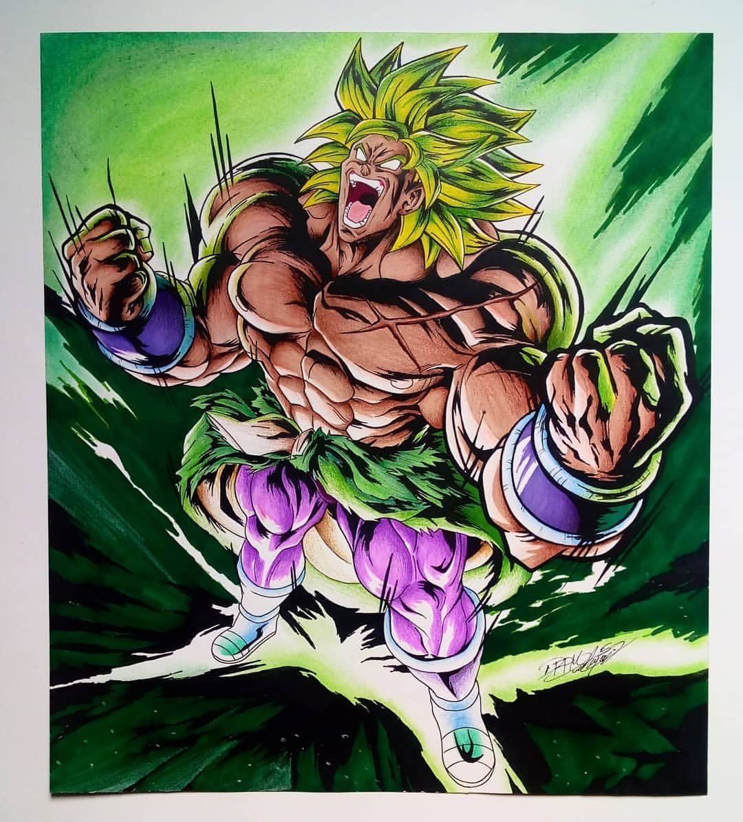 Broly Drawing