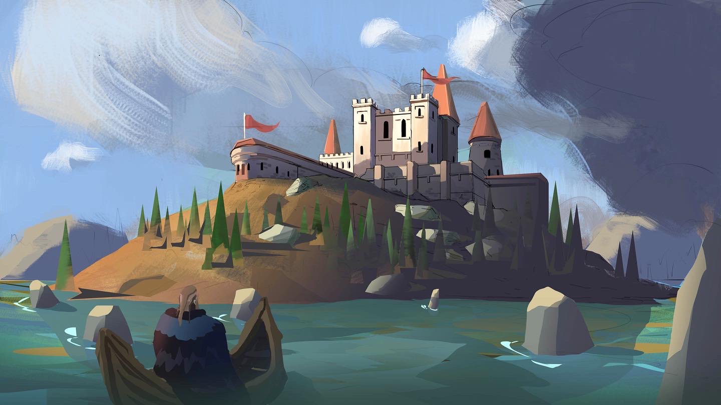 Fantasy Viking Castle