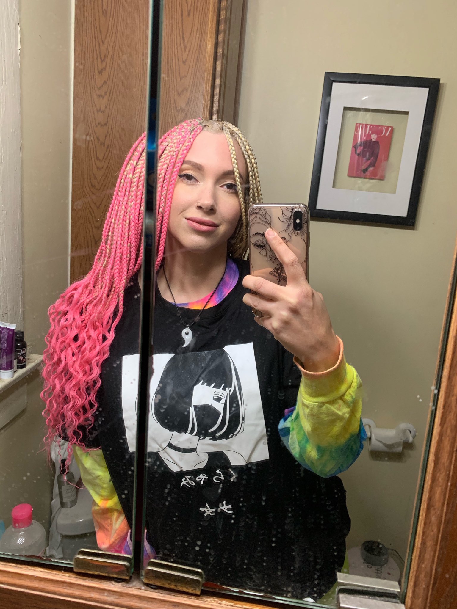 TW Pornstars - 1 pic. Jessa Flux™. Twitter. New pink braids for ...
