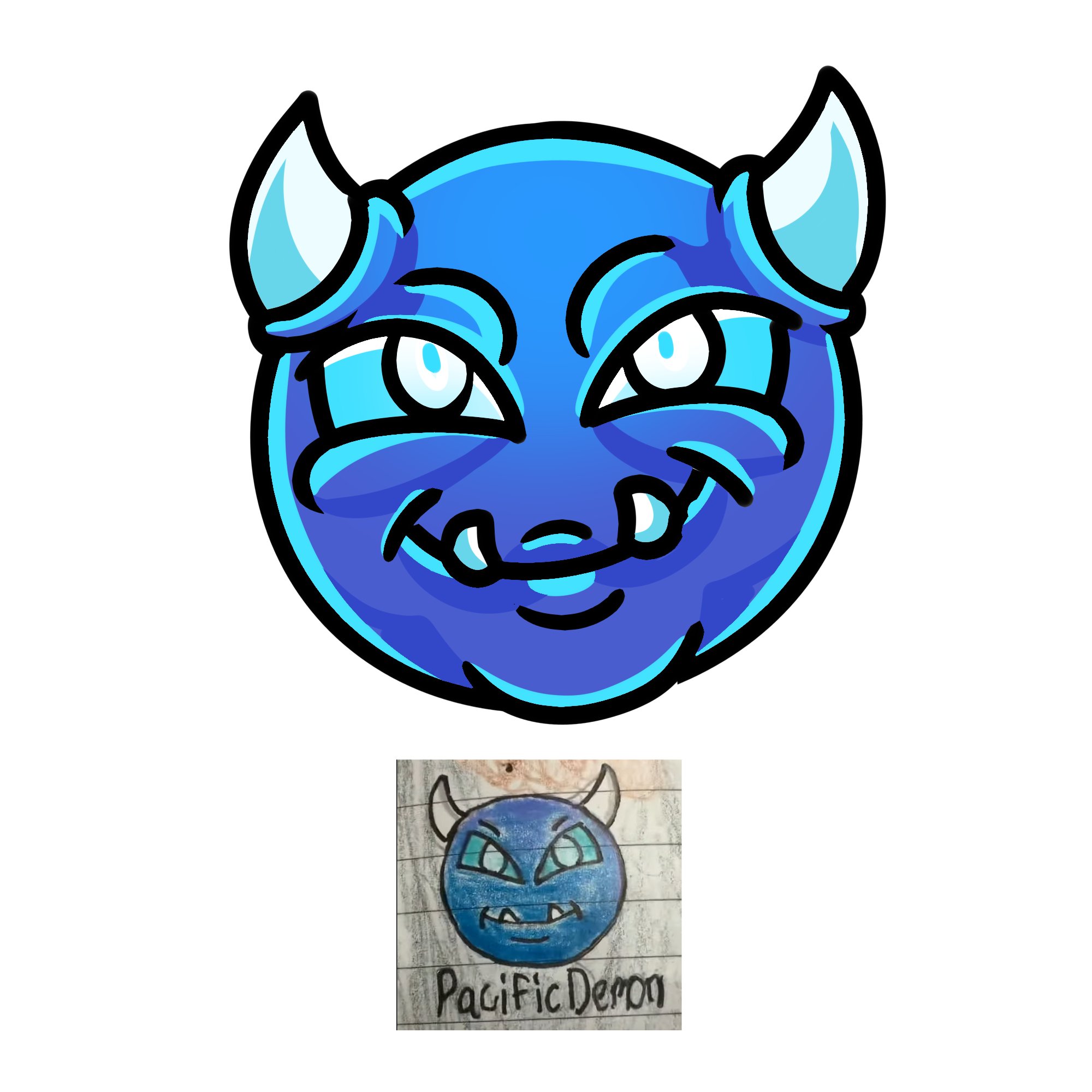 Geometry Dash Demon Logo Steam Workshop::Geometry Dash Demon