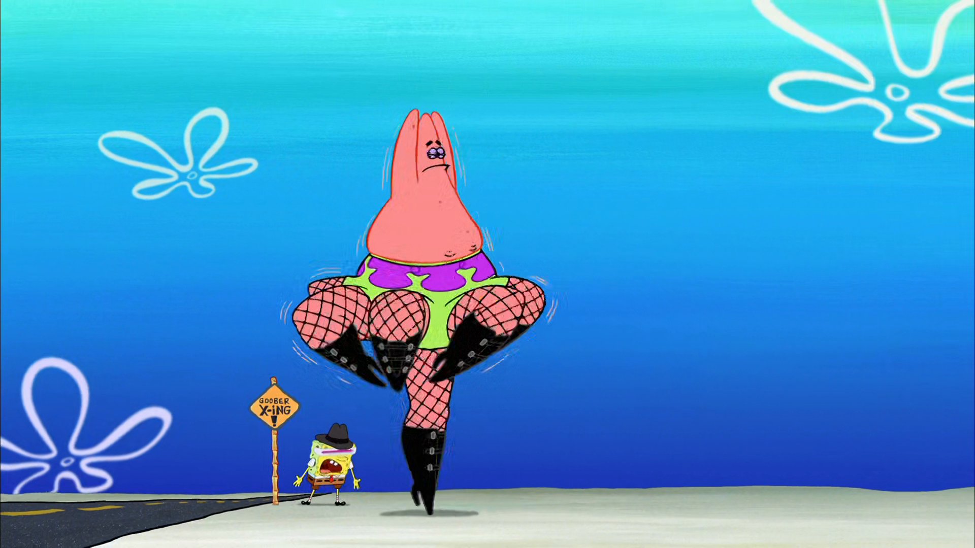 Patrick Star In Heels