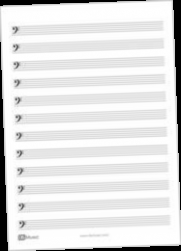 free downloadable manuscript paper / Twitter