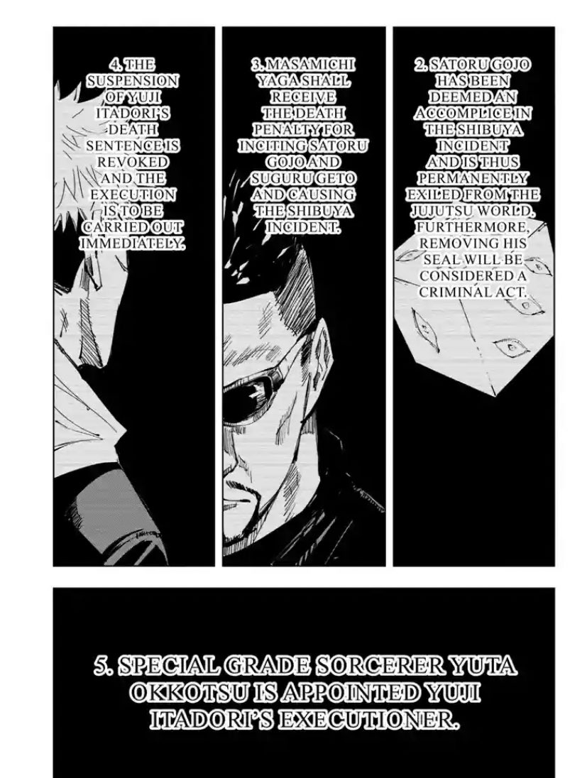 「jjk chapter 136 summary (1/2) 」JUJUTSU KAISEN SUPREMACYの漫画