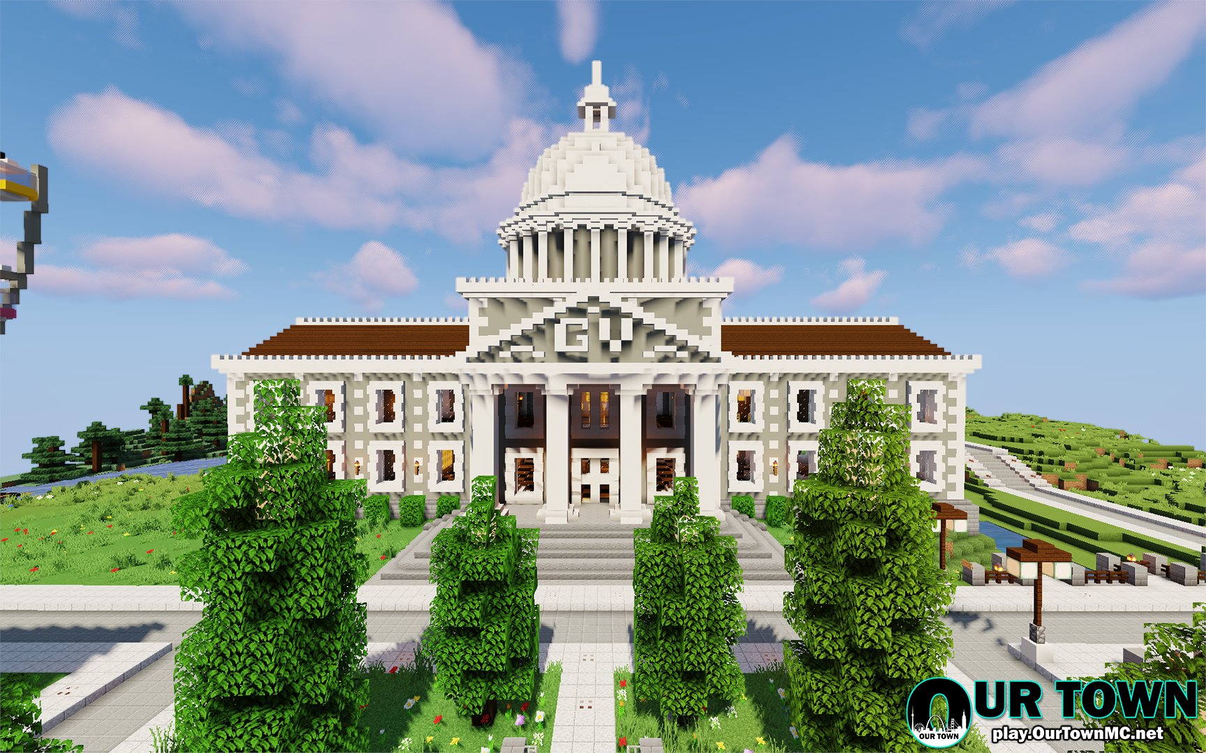 Minecraft Town Hall Ideas