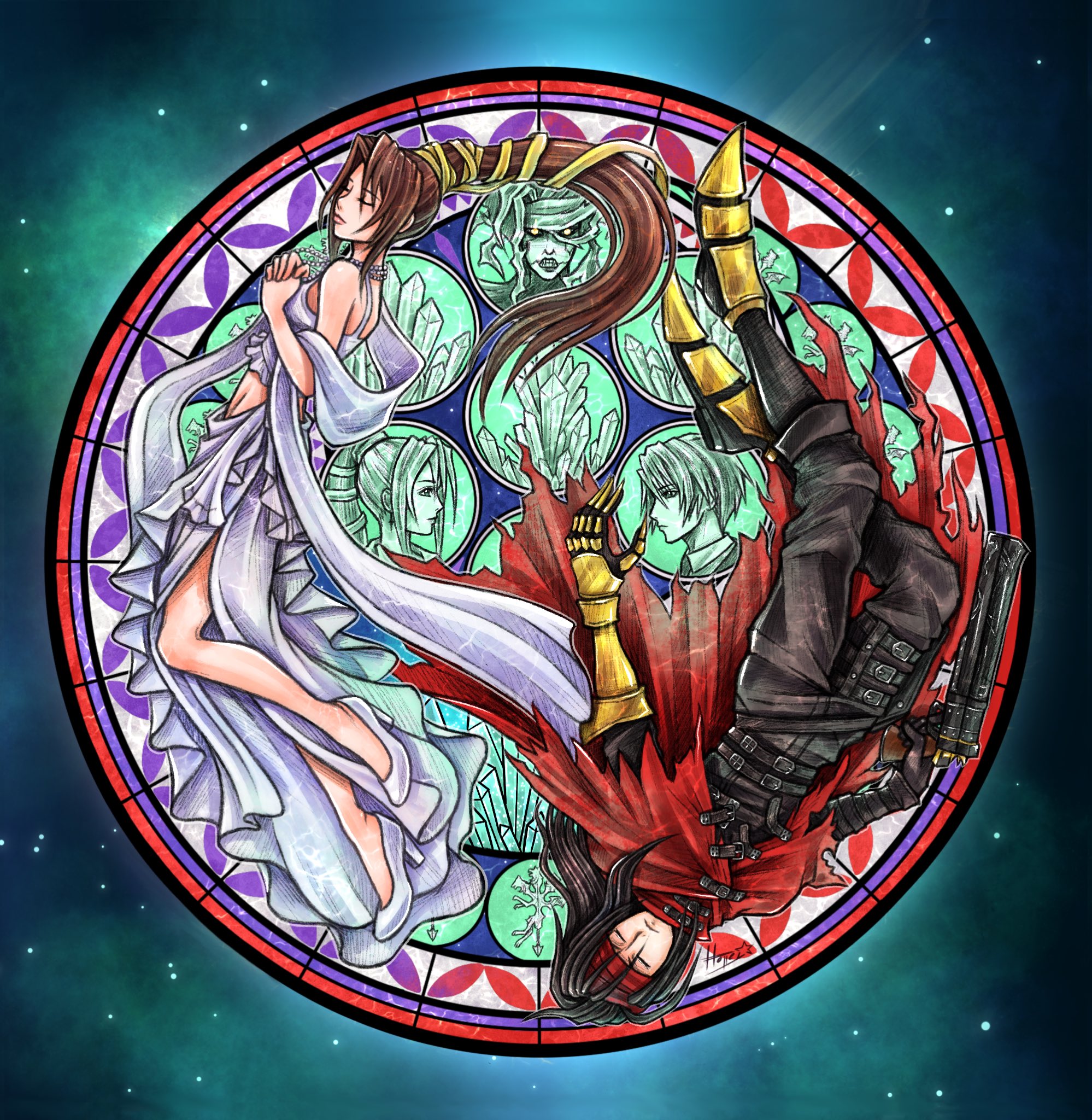 Final Fantasy Vincent And Lucrecia