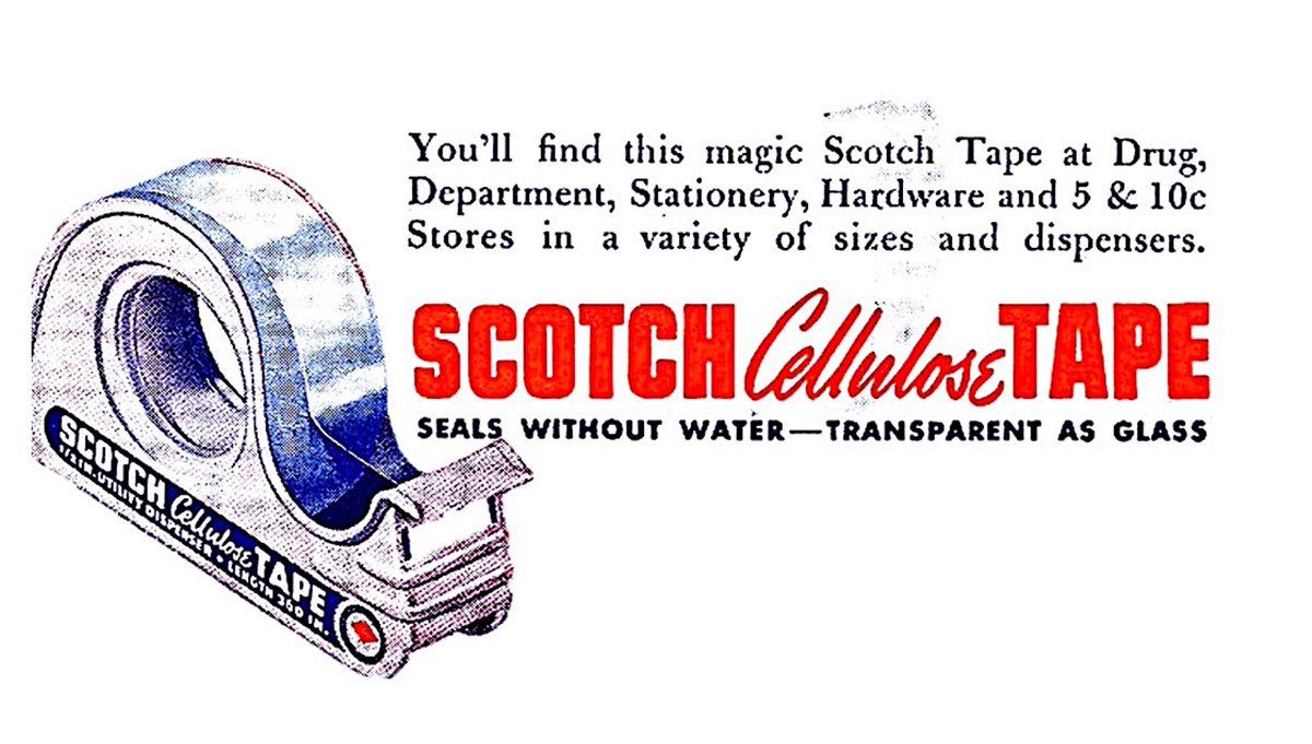 Scotch Tape 1930