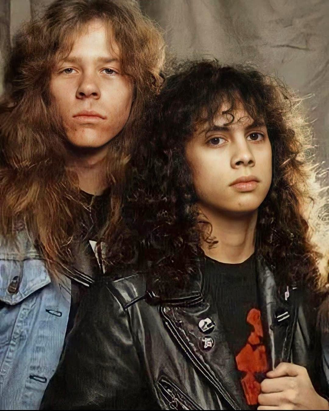 Metallica Kirk Hammett Joven
