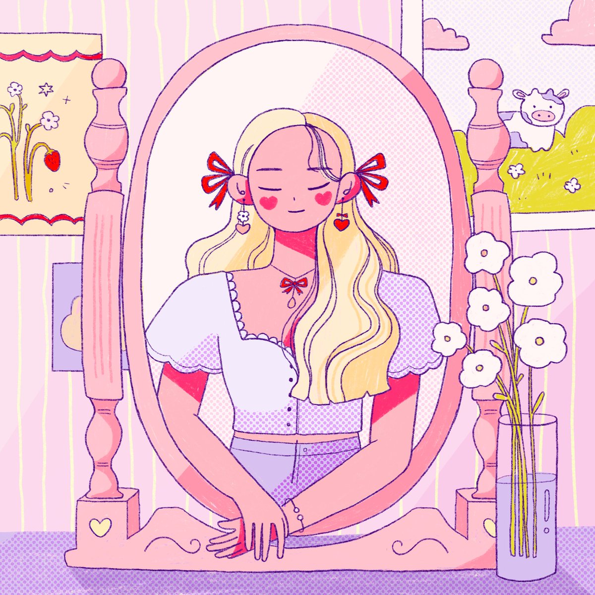 「sweet n soft ?? 」|jisu 🐤のイラスト