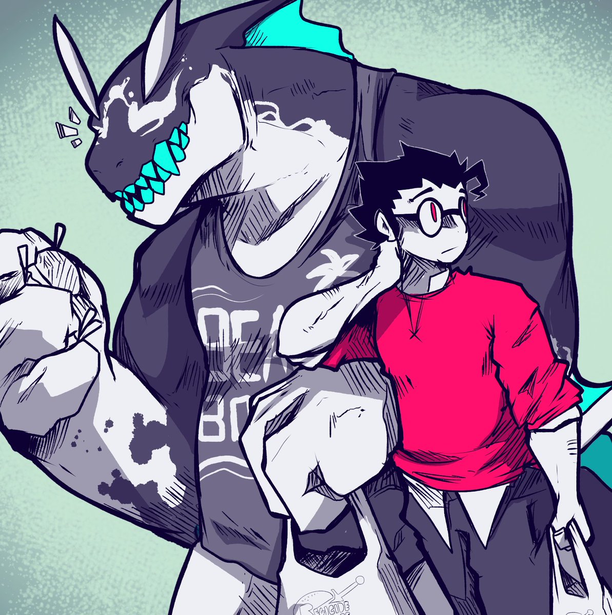 「Wanted to practice some Hatching, so I g」|B00Rad ( Formerly Boo Rad13y ...