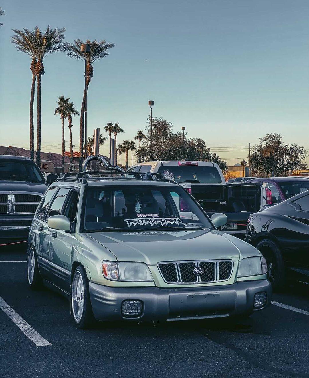 Stanced 2001 Subaru Forester