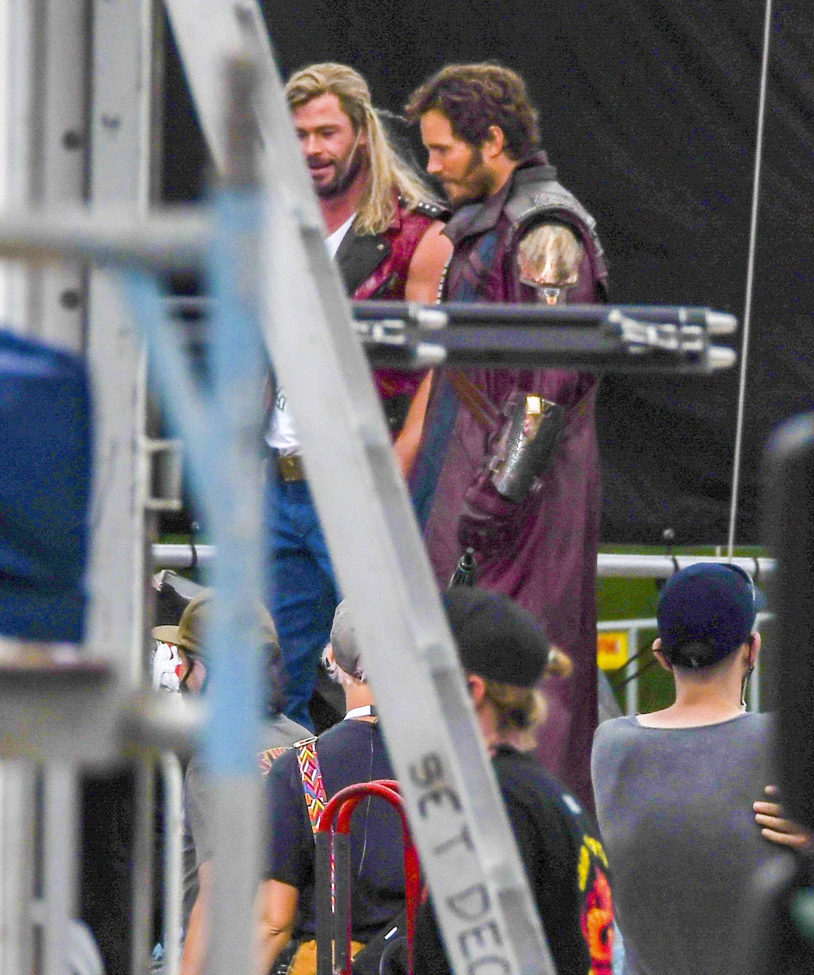 Thor Love and Thunder BTS pics (Thor, Star-Lord and more) | ResetEra