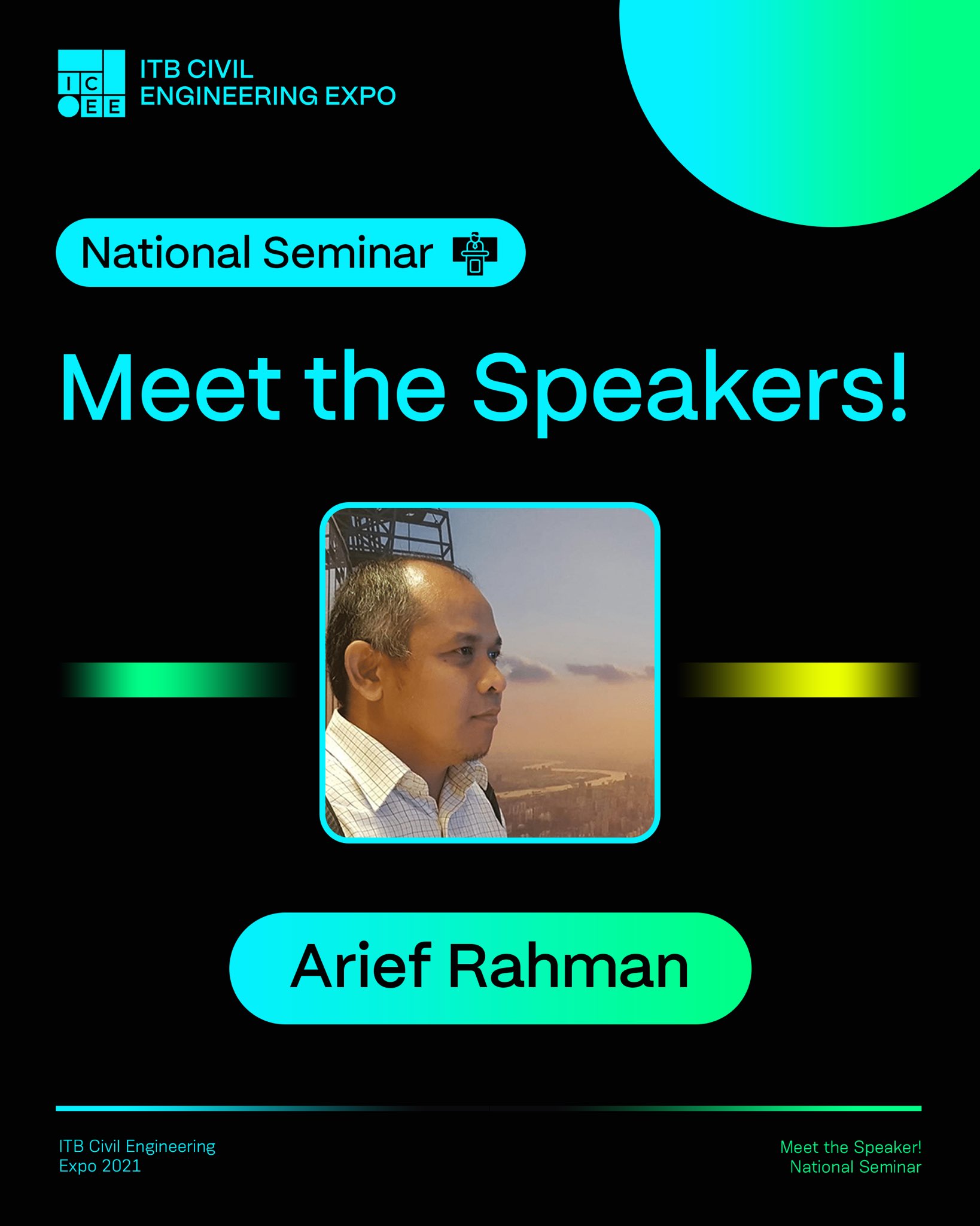 ICEE ITB on Twitter: "Speaker #2 Mr. Arief Rahman will present the third seminar topic "The ...