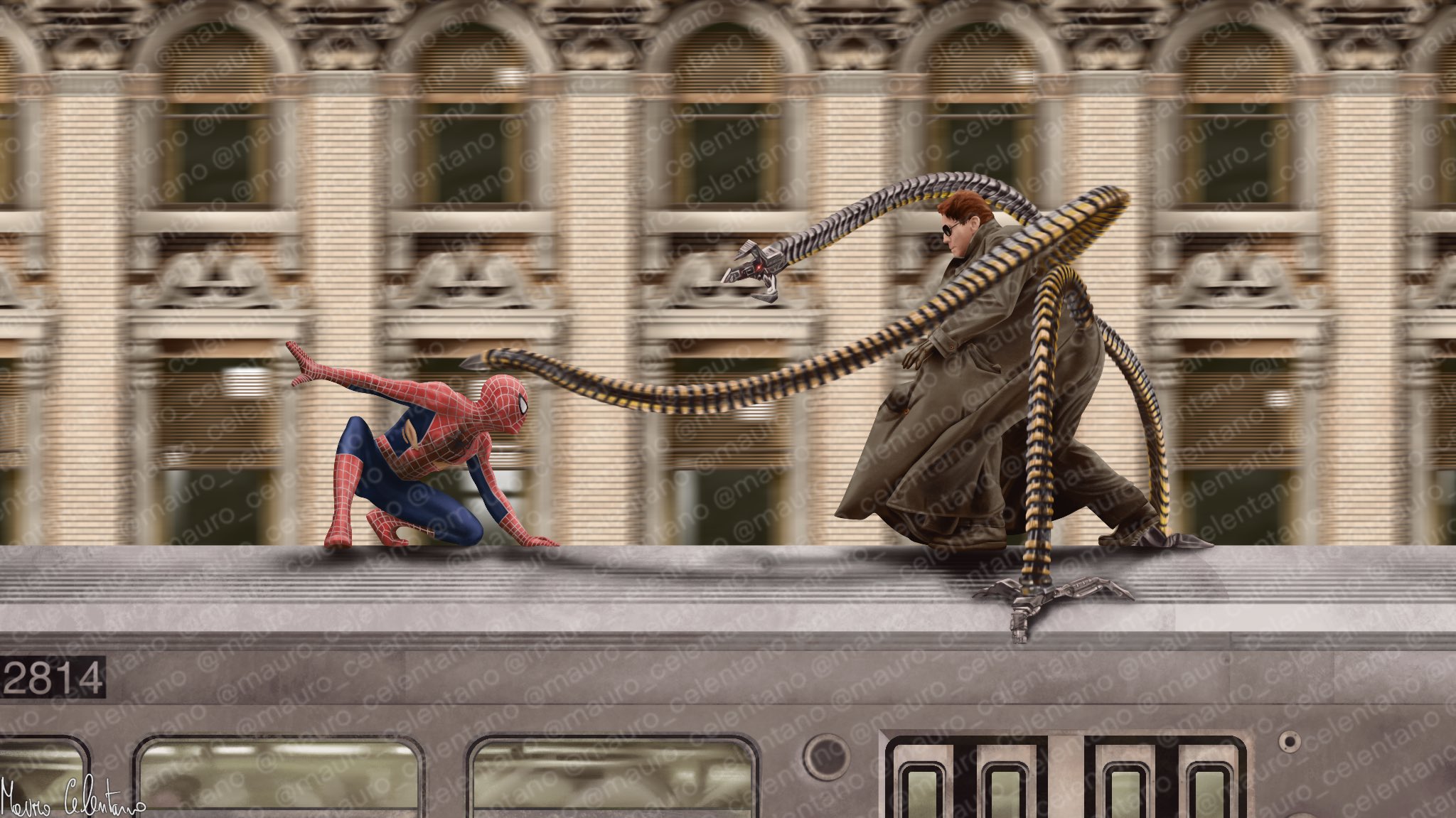 Spiderman 2 Doc Ock Train