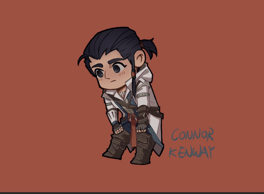 Assassins Creed Chibi Connor