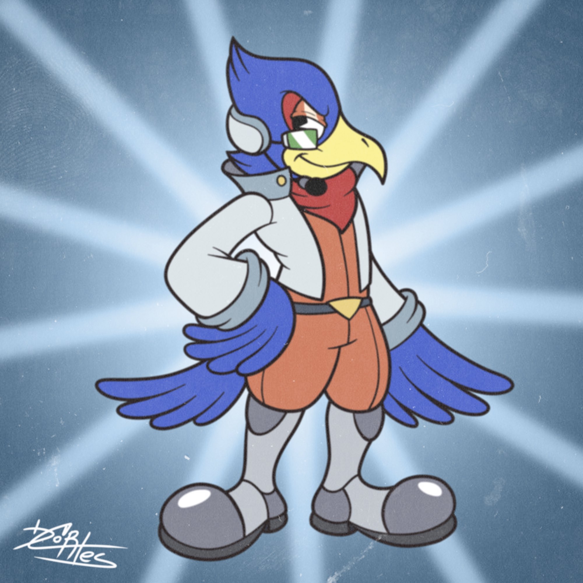 Falco Lombardi Drawing