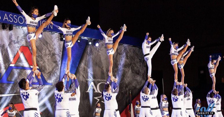 Cheer Athletics Cheetahs Worlds Uniforms