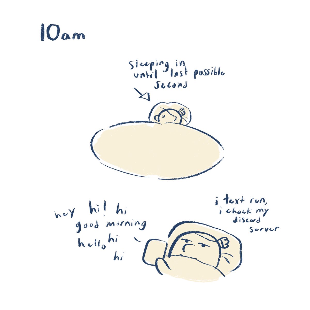 「fast forward to today..... 10am 」|alivia h.の漫画