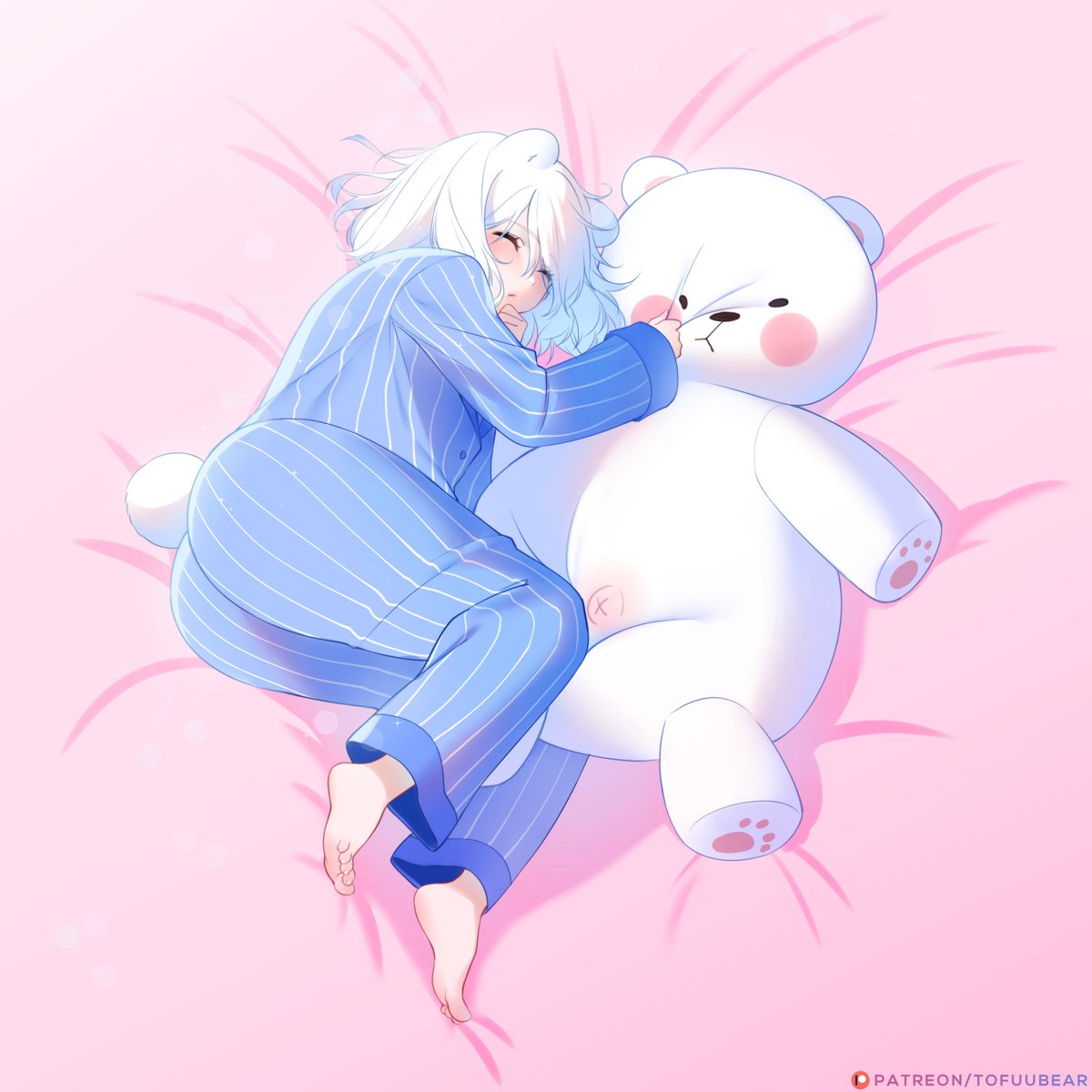 RobotCat on Twitter: "RT @tofuubear: Sleeping Tofuu-chan🤍 If you like Tofuu-chan, please ...