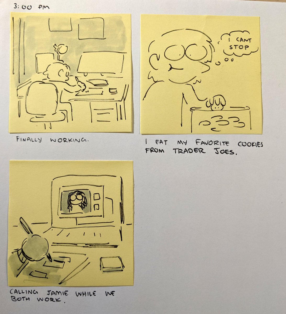 「Happy hourly comics day hehehe #hourlycomicday2021 」Rheaの漫画