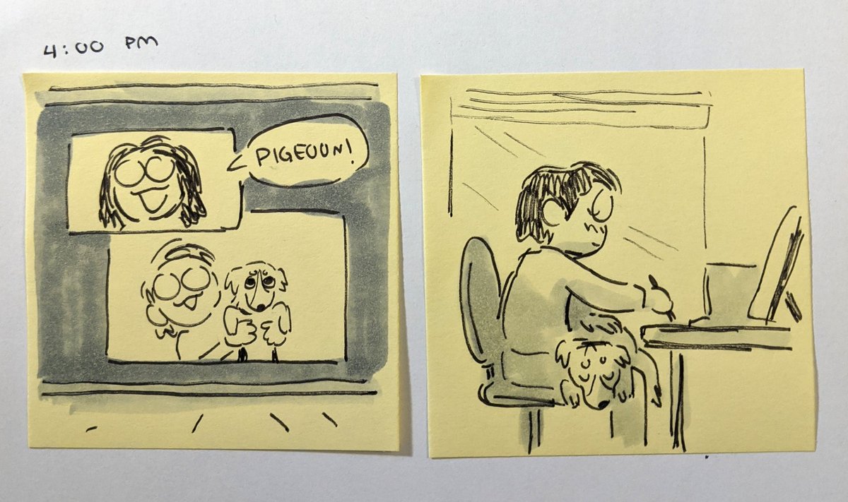 「Happy hourly comics day hehehe #hourlycomicday2021 」Rheaの漫画