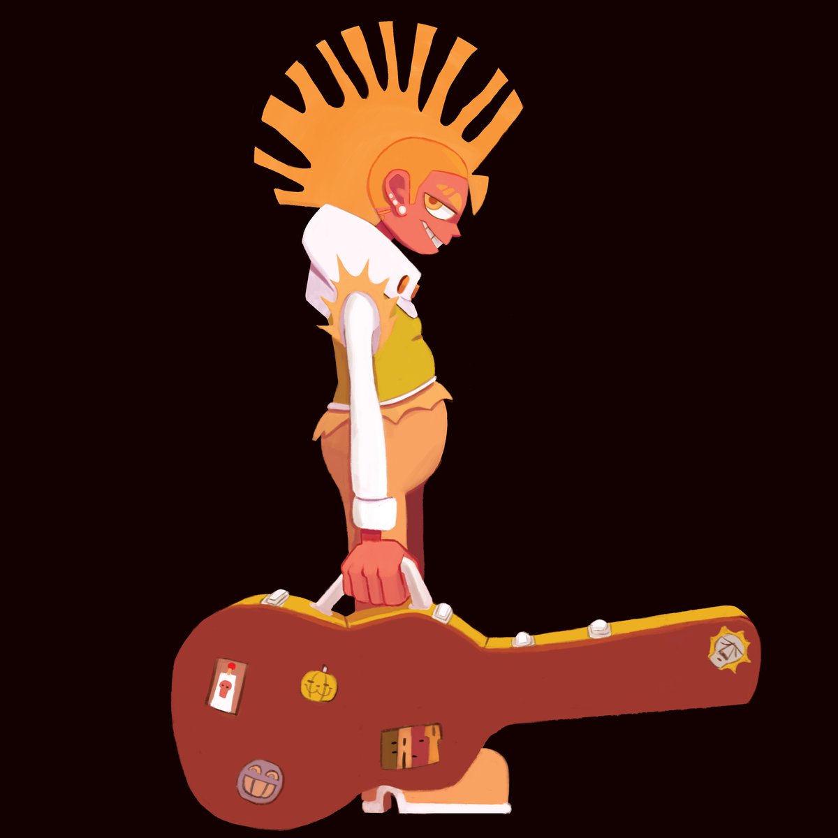 「#dtiys @tyagoodwin's amazing character C」|AJ “Big Boom” Howardのイラスト