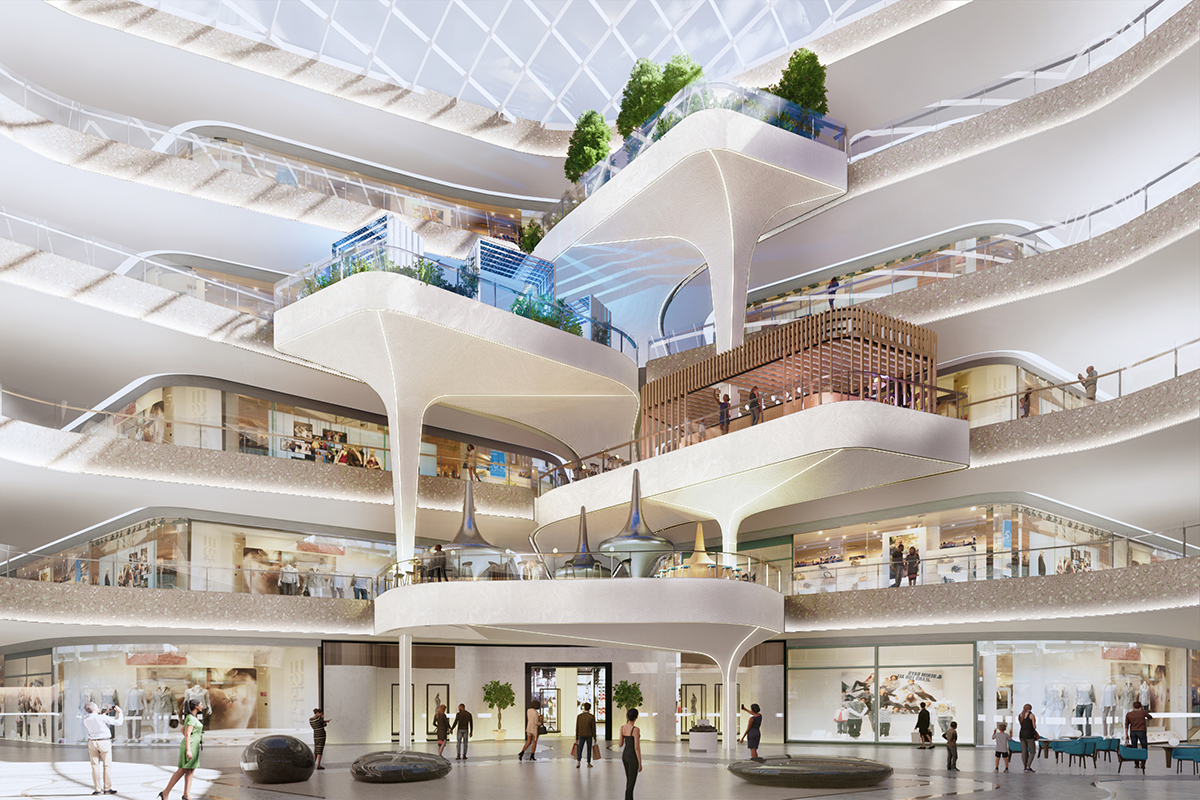 Shopping Malls Design Plan