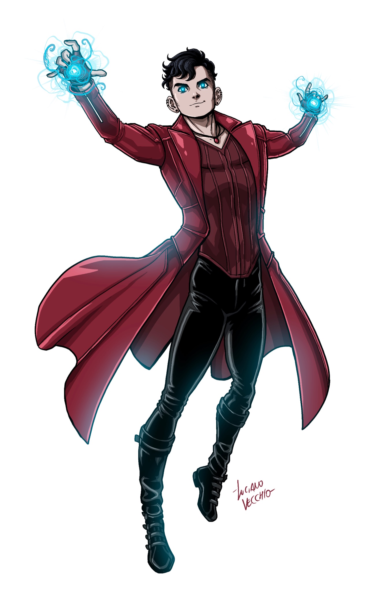 Wiccan Marvel Costume