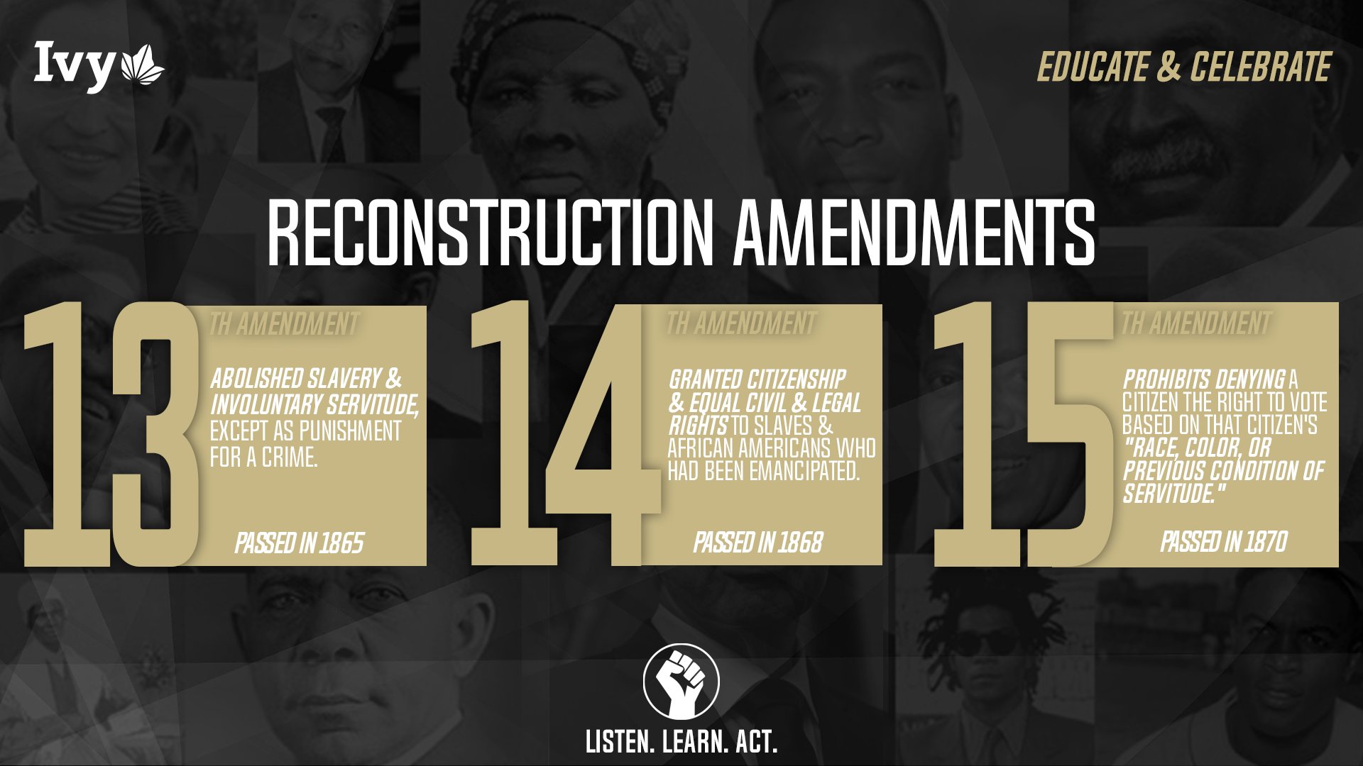 13th 14th And 15th Amendments