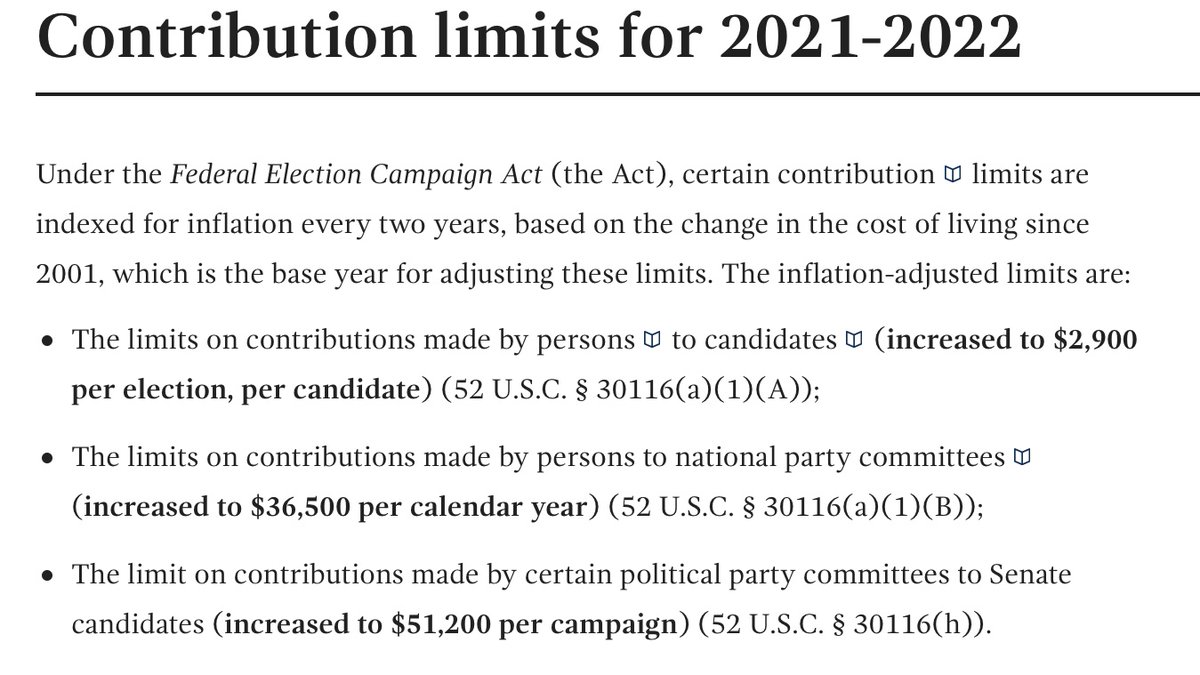 FEC has released new federal campaign limits. - Democratic Underground ...