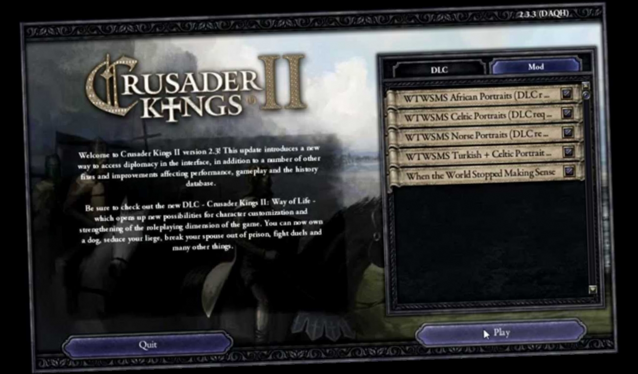 how to download ck2 mods / Twitter