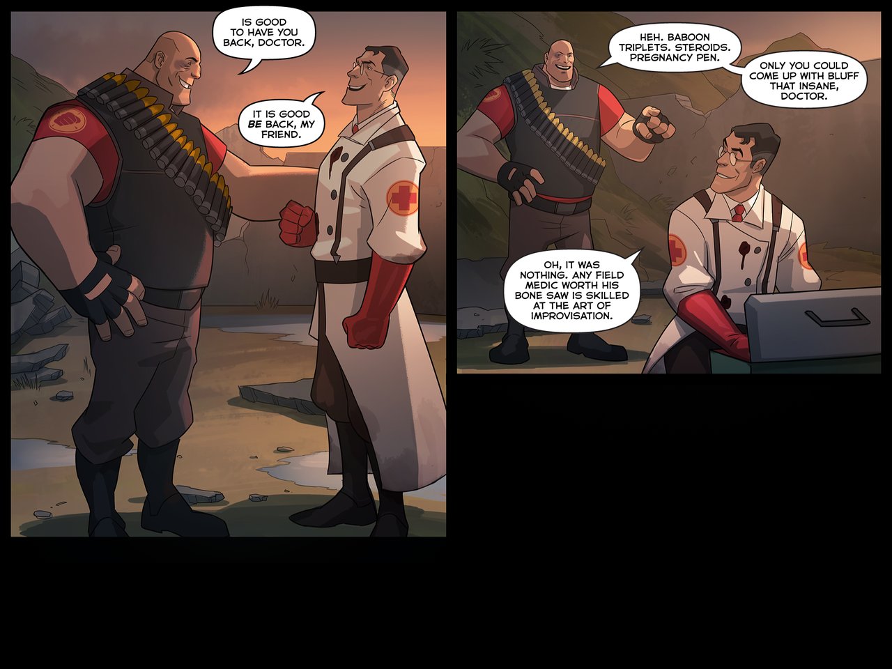 Tf2 Medic Comic
