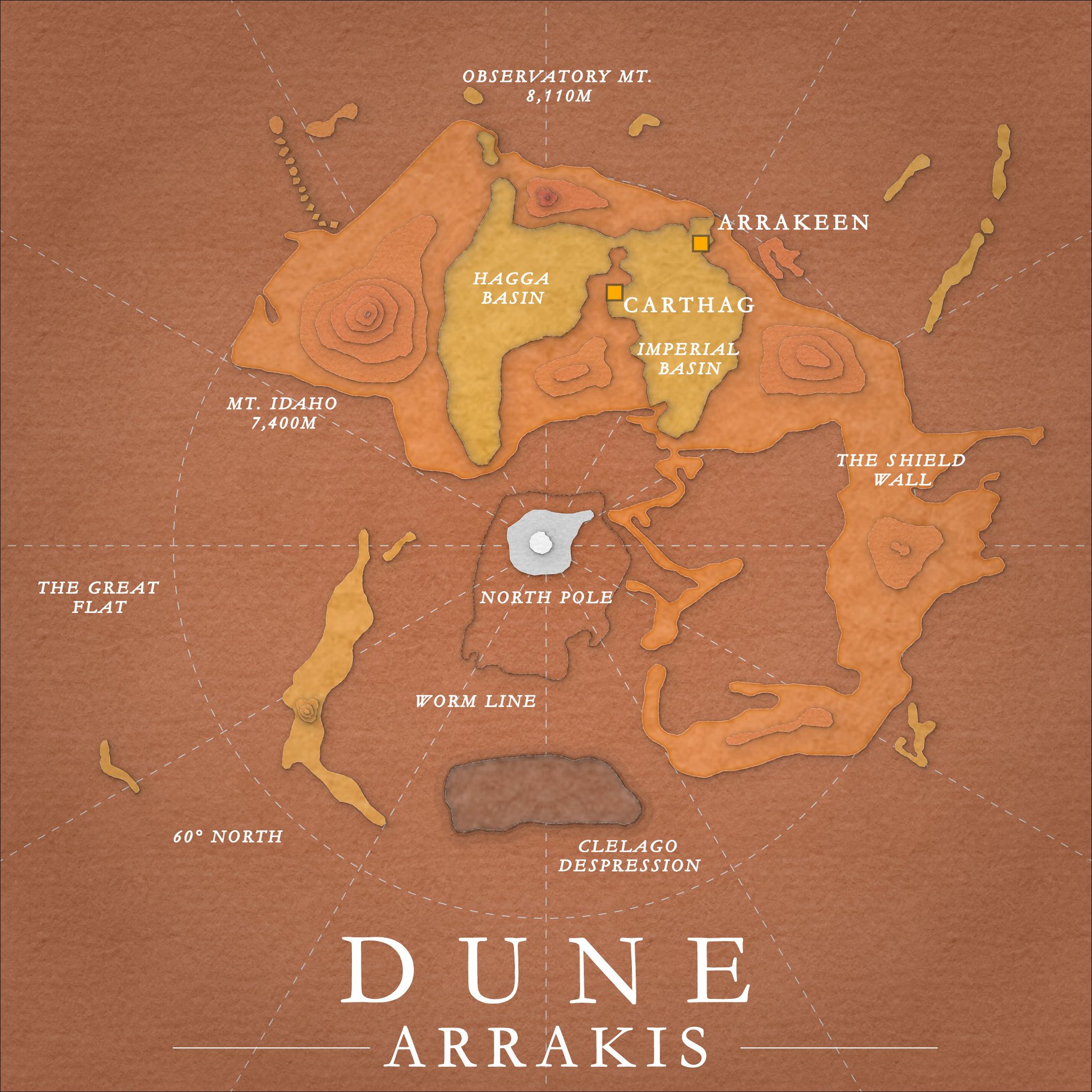 Arrakis Map