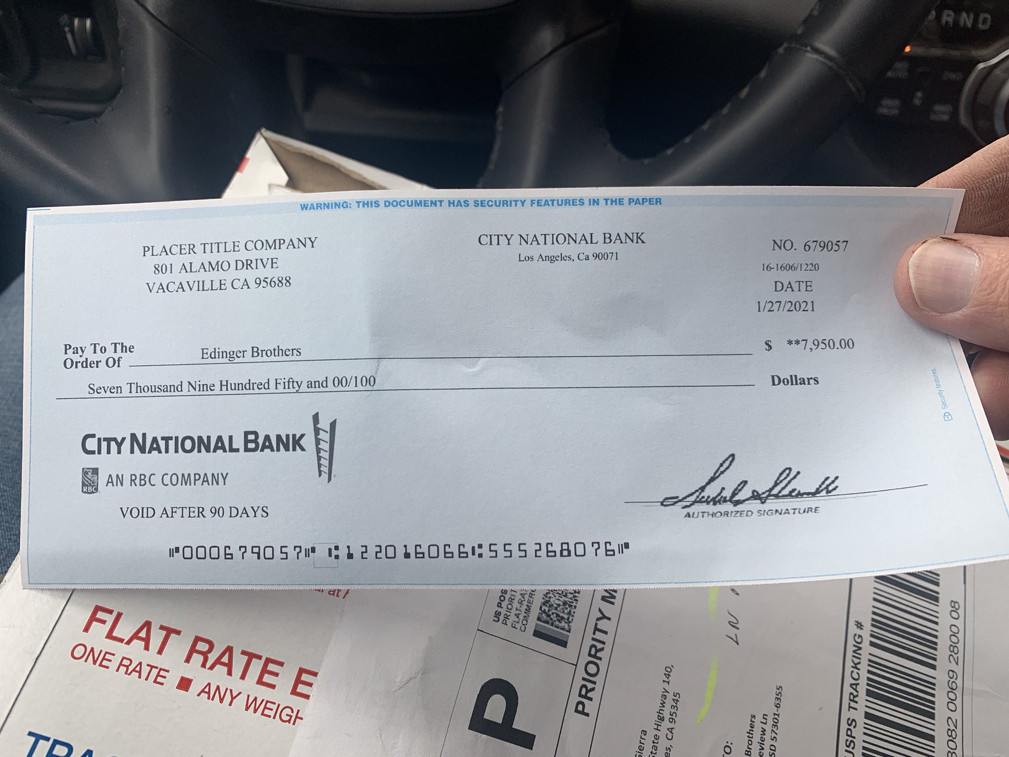 Real Bank Checks