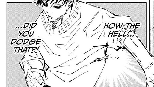 「megumi fighting toji and inwardly admiring the man he'd no i」JUJUTSU ...