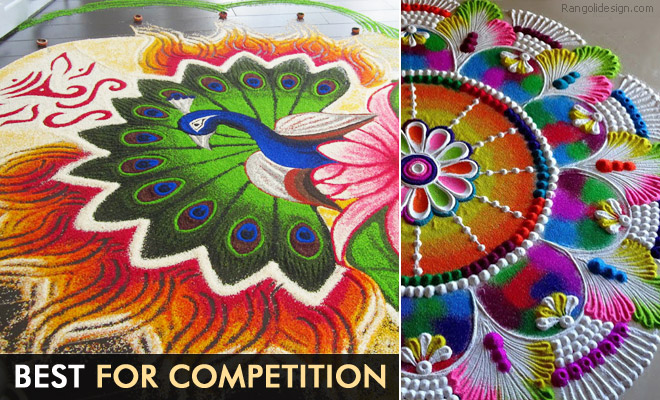 Award Winning Rangoli Designs Competition